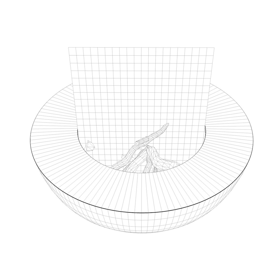 Metal Pot Bonfire 3D Model - TurboSquid 1317075