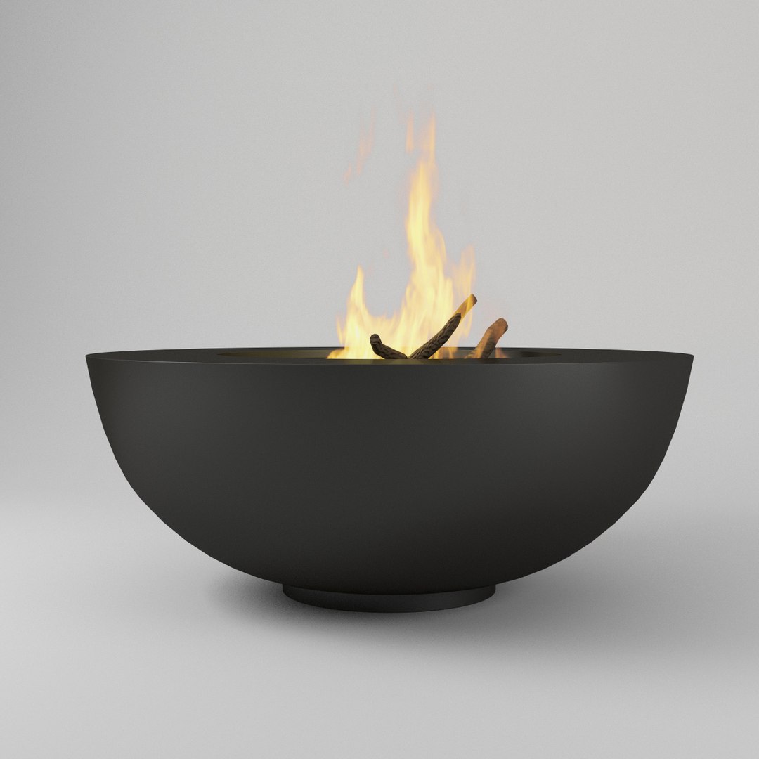 Metal Pot Bonfire 3D Model - TurboSquid 1317075