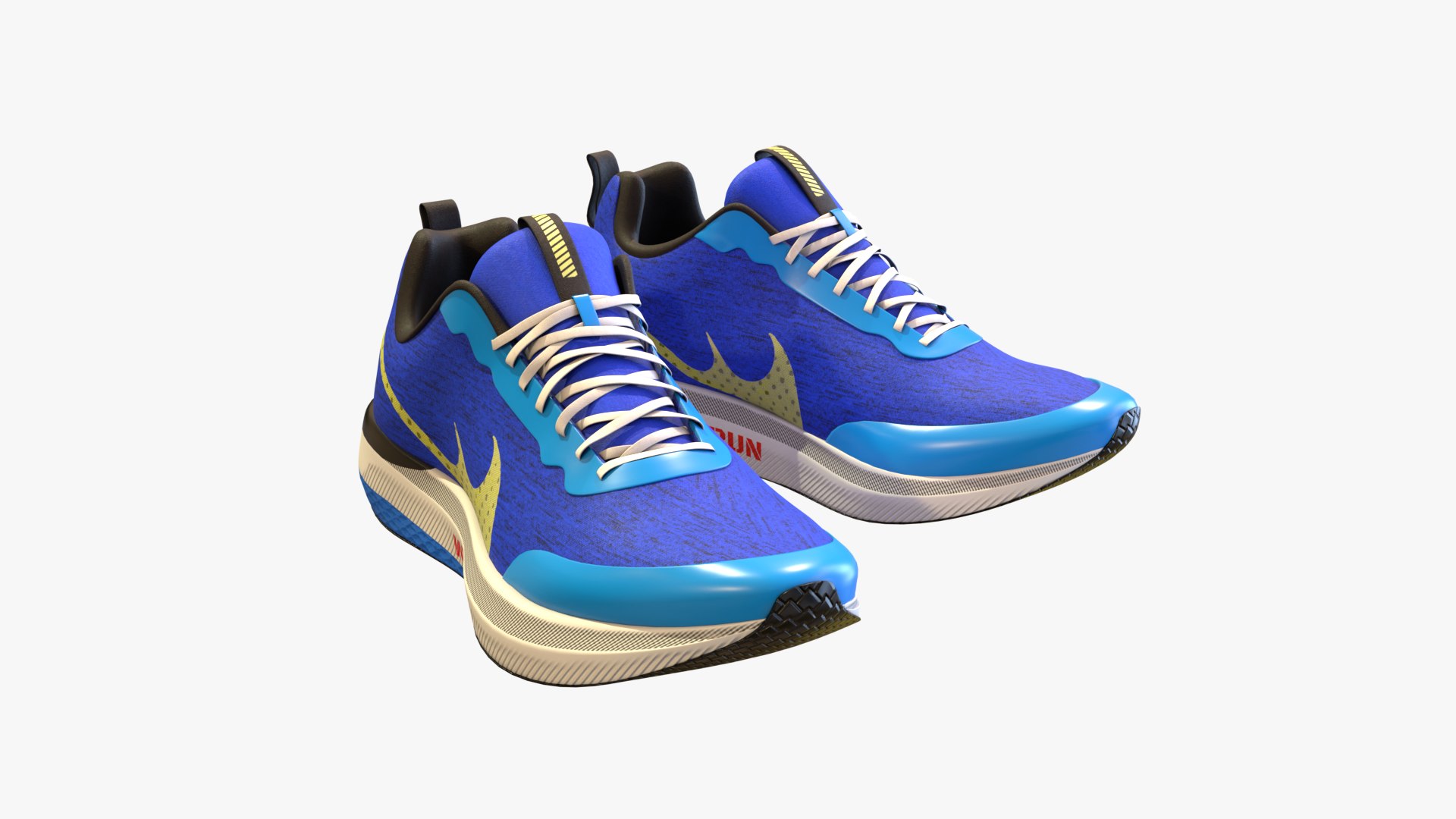 3D Shoes Sport Running Shoes - TurboSquid 2228464