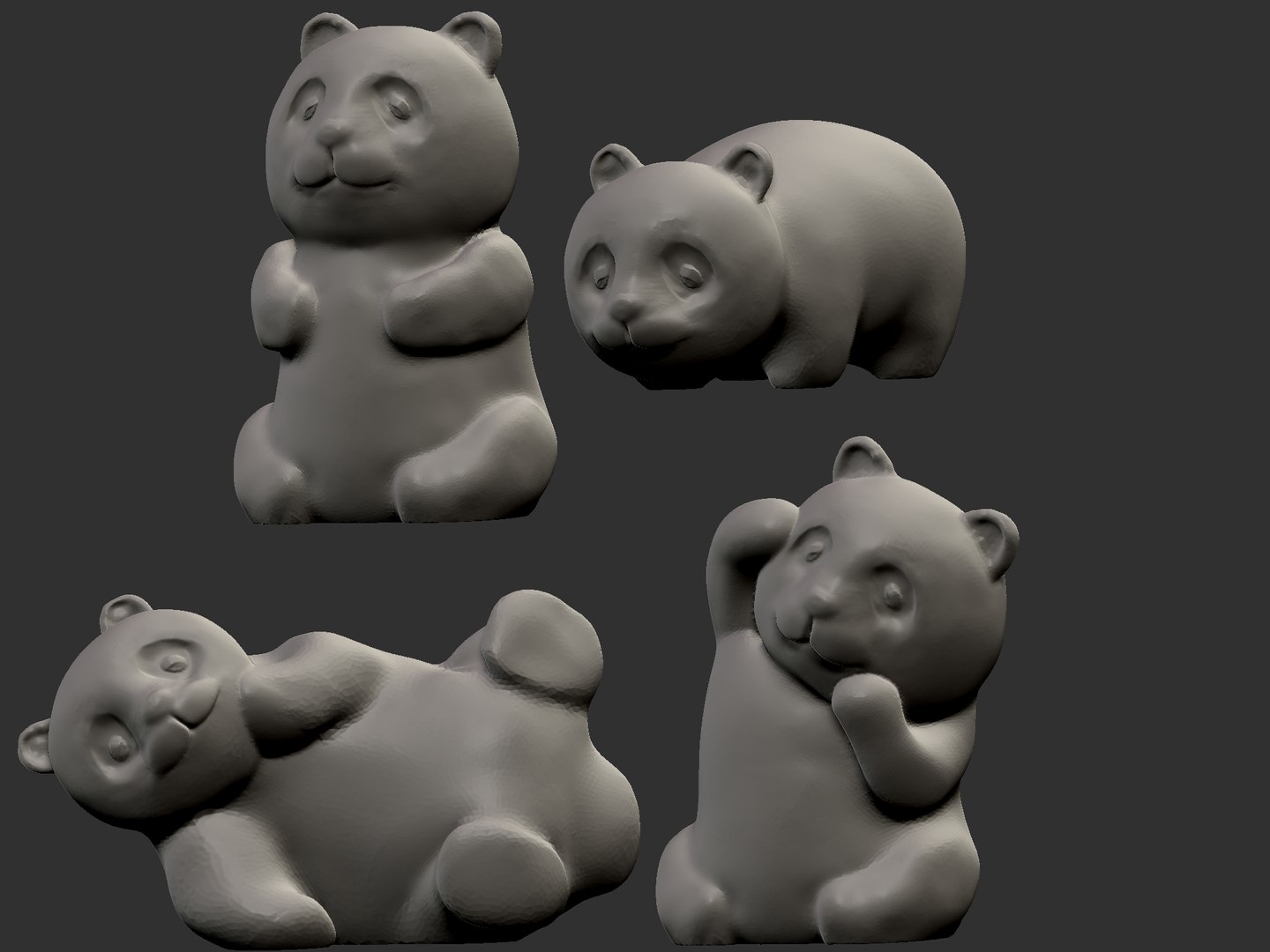 Pandas Model - TurboSquid 1821953