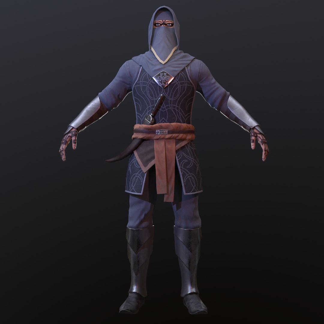 3D Model Desert Mage - TurboSquid 2191401