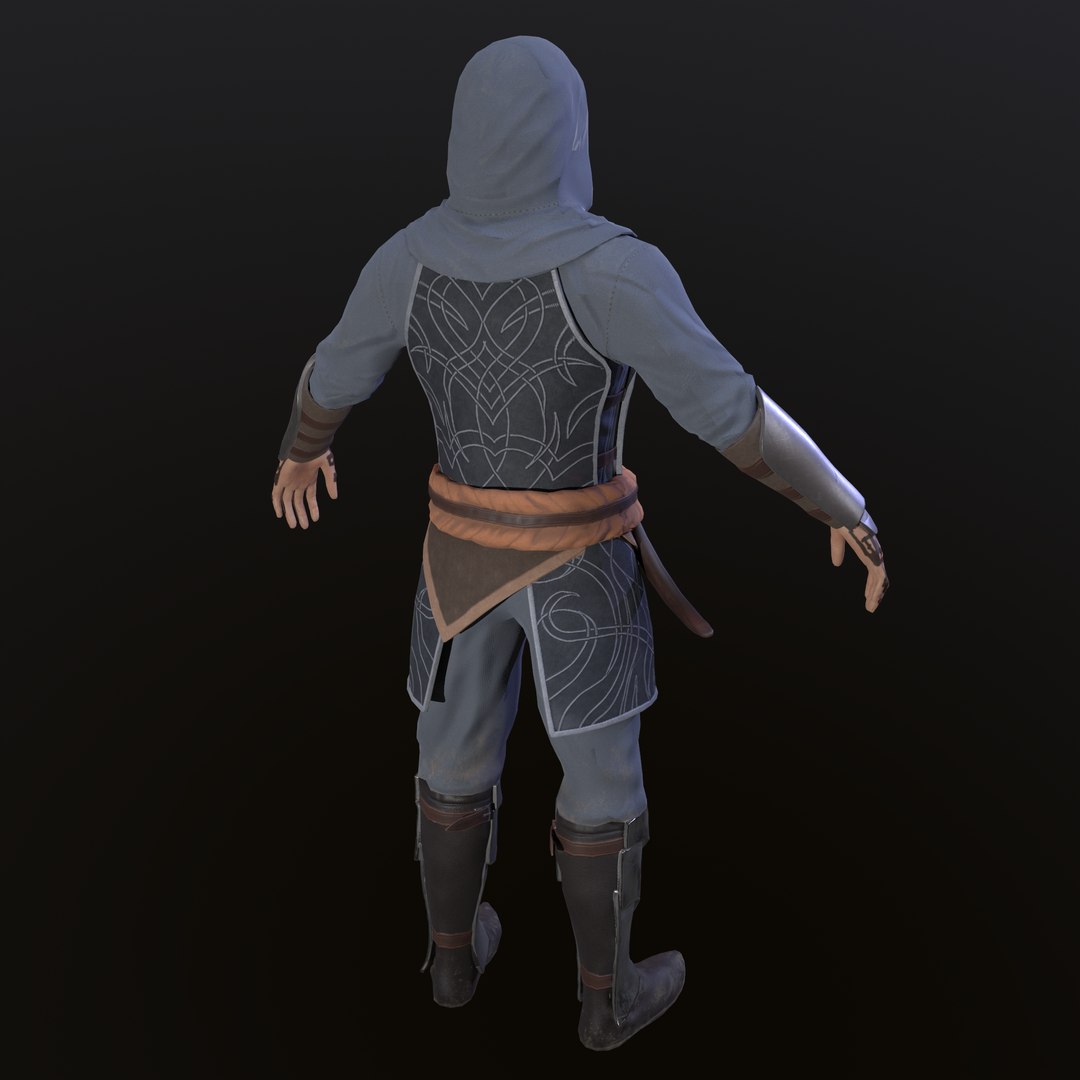 3D Model Desert Mage - TurboSquid 2191401