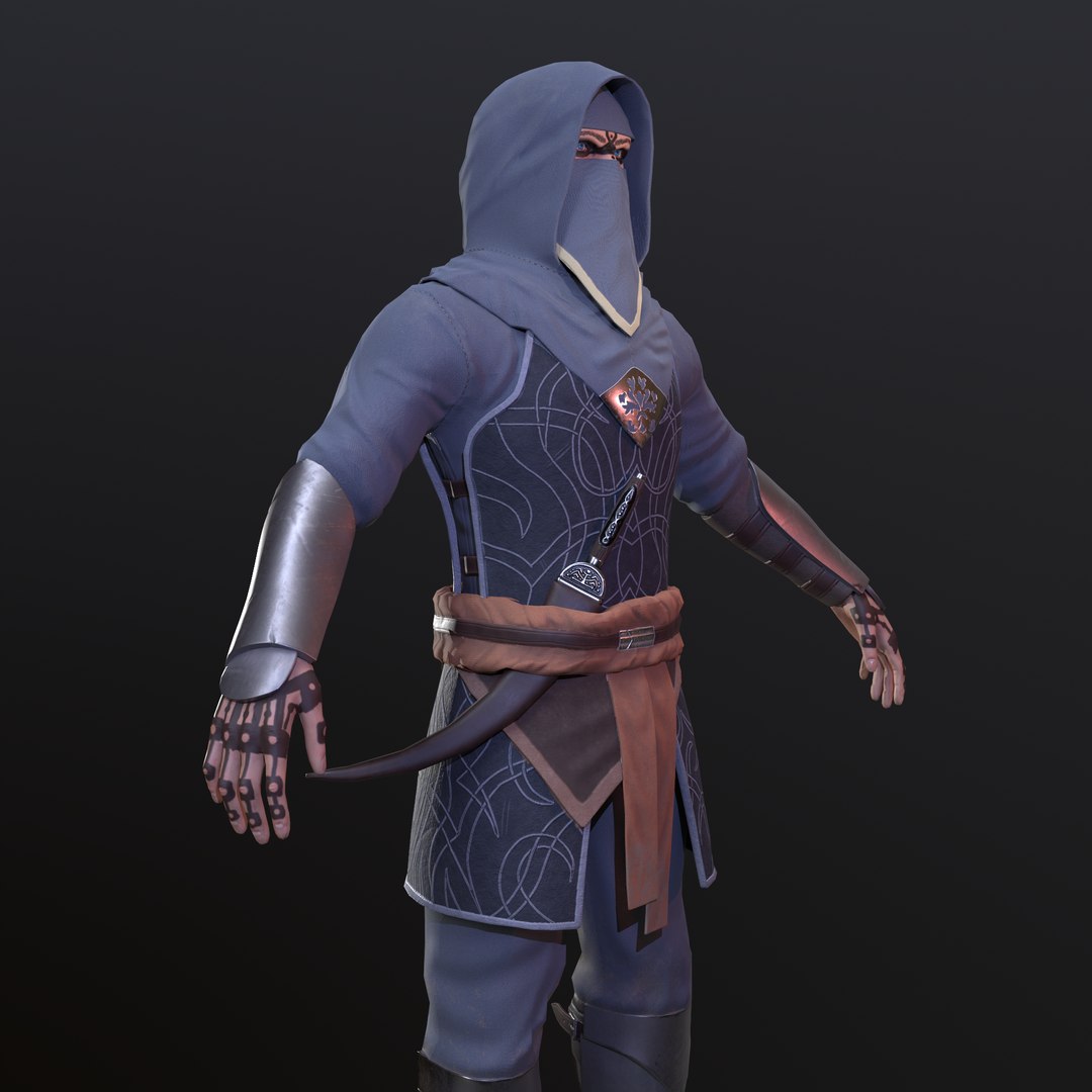 3D Model Desert Mage - TurboSquid 2191401