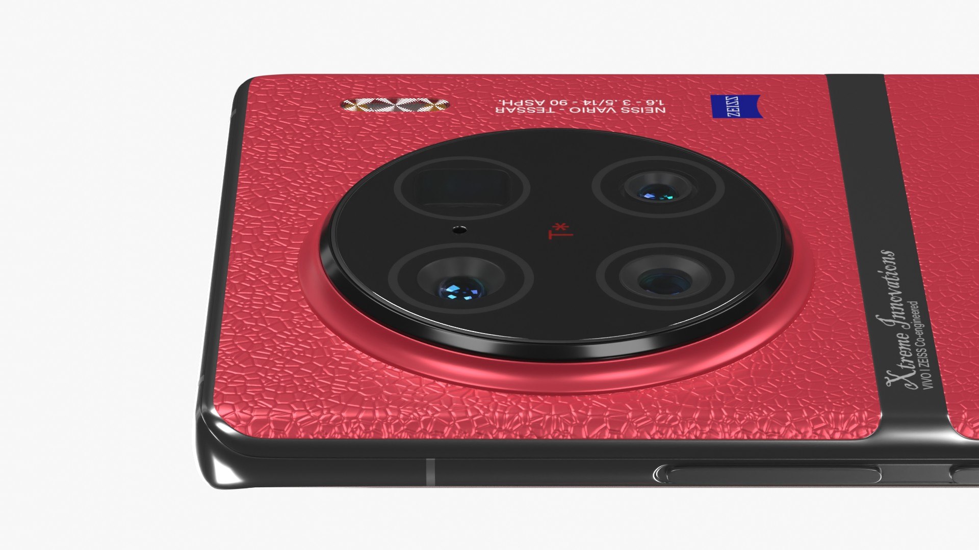 Vivo X90 Pro Plus Red Model - TurboSquid 2067003