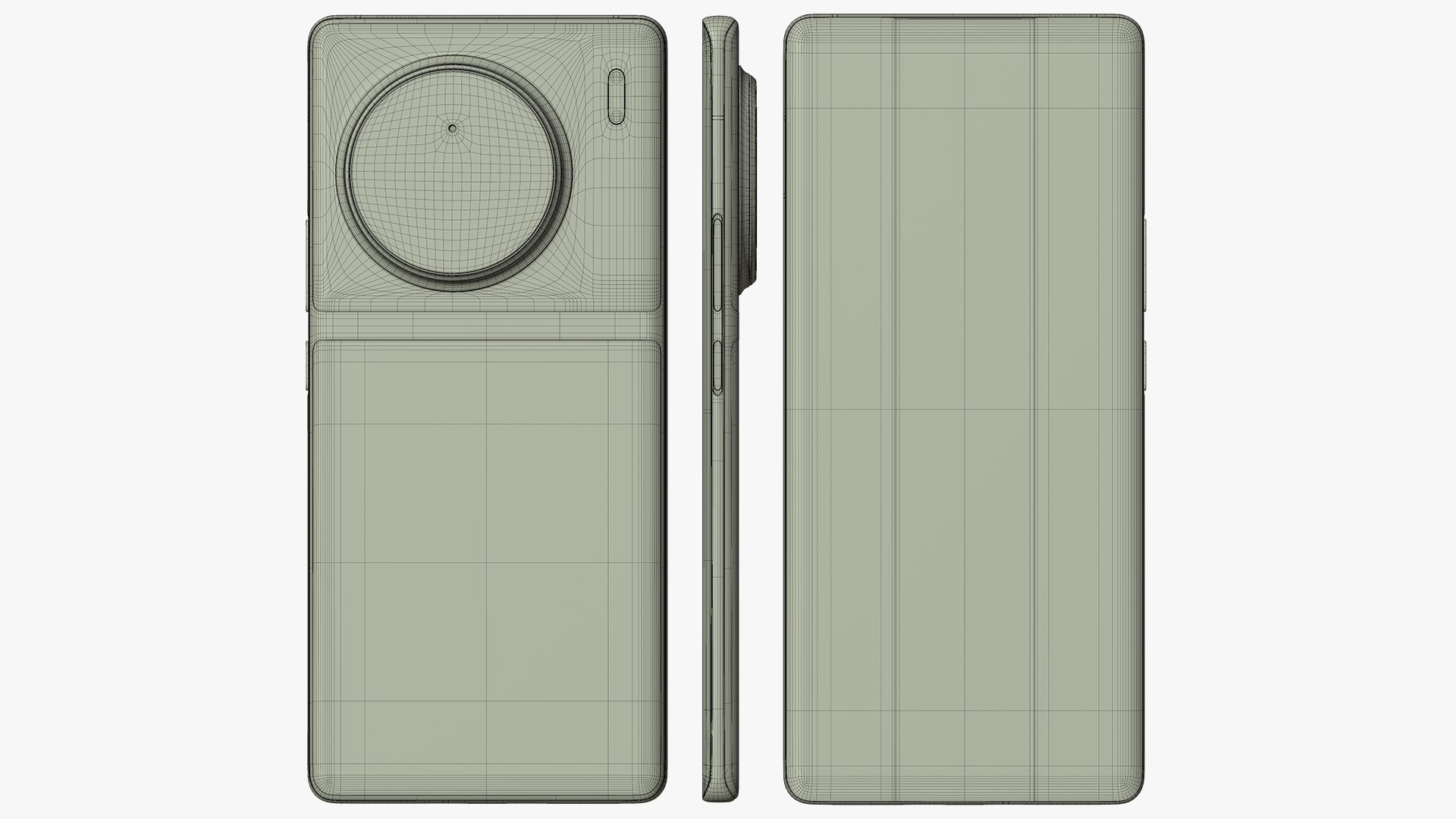 Vivo X90 Pro Plus Red Model - TurboSquid 2067003