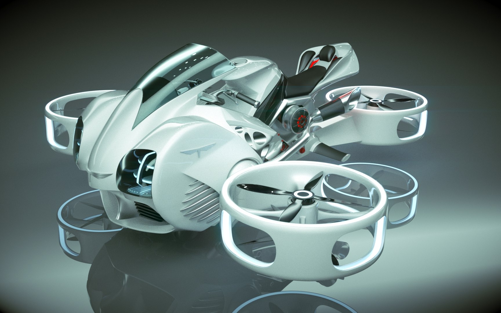 3D Model T Copter Bike 05 - TurboSquid 1983193