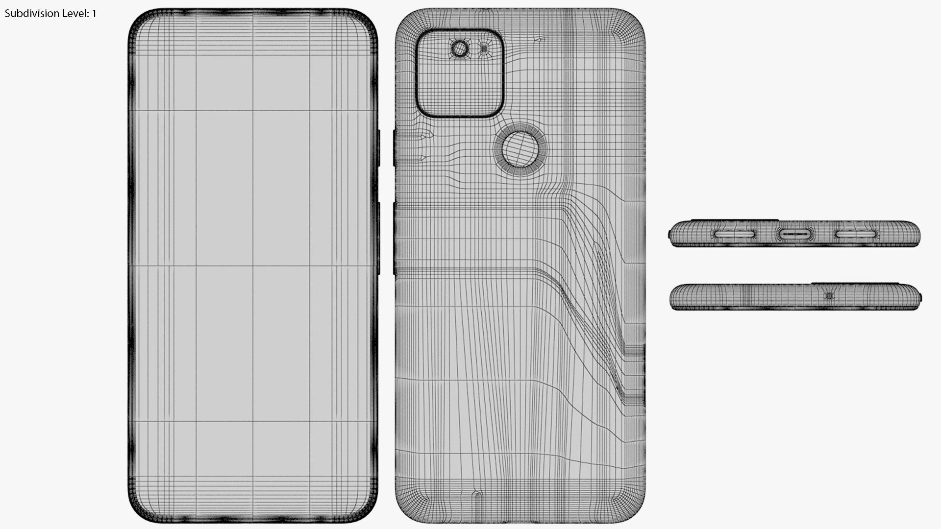 Realistic google pixel 5 3D model - TurboSquid 1629514