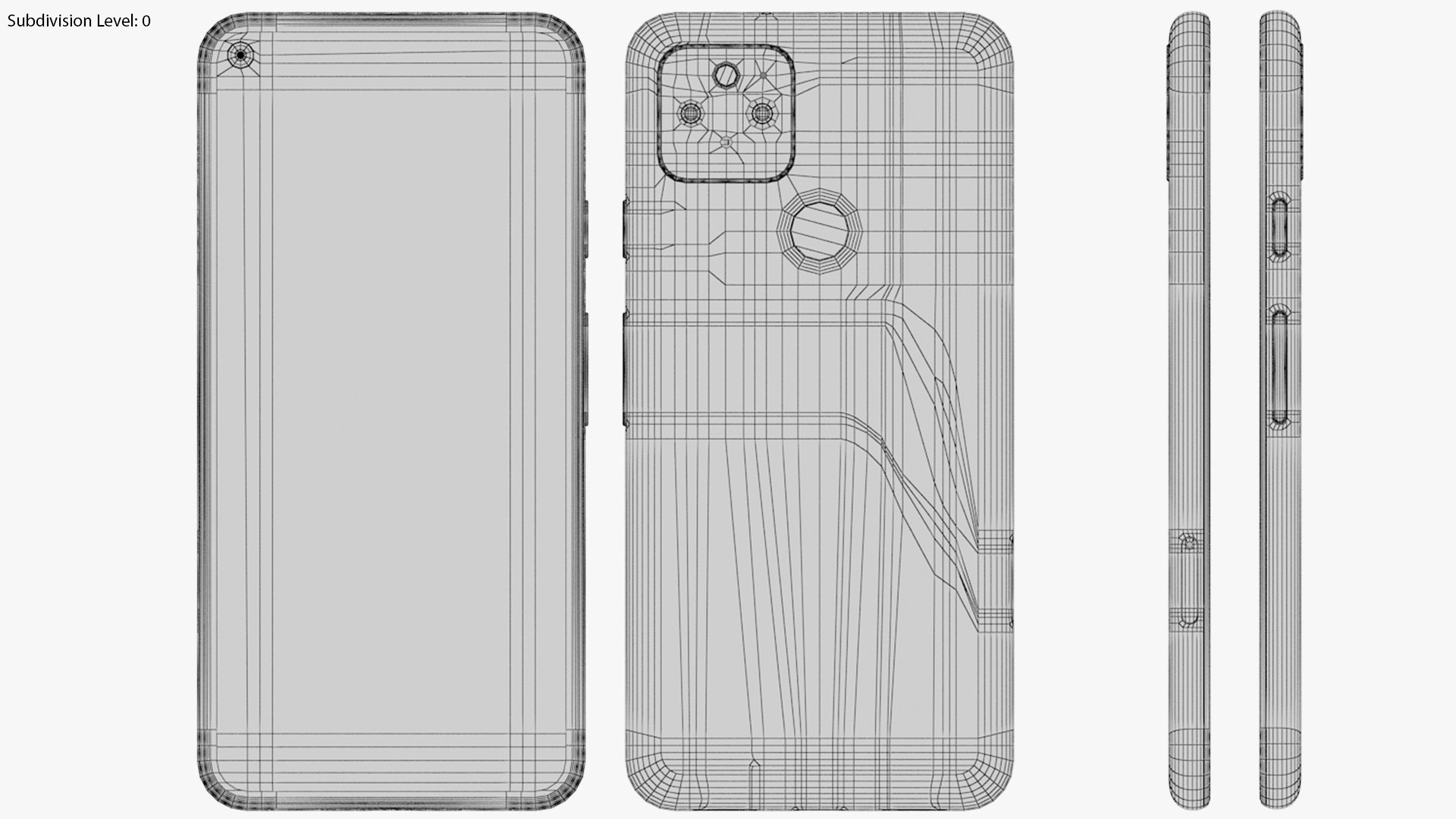 Realistic google pixel 5 3D model - TurboSquid 1629514