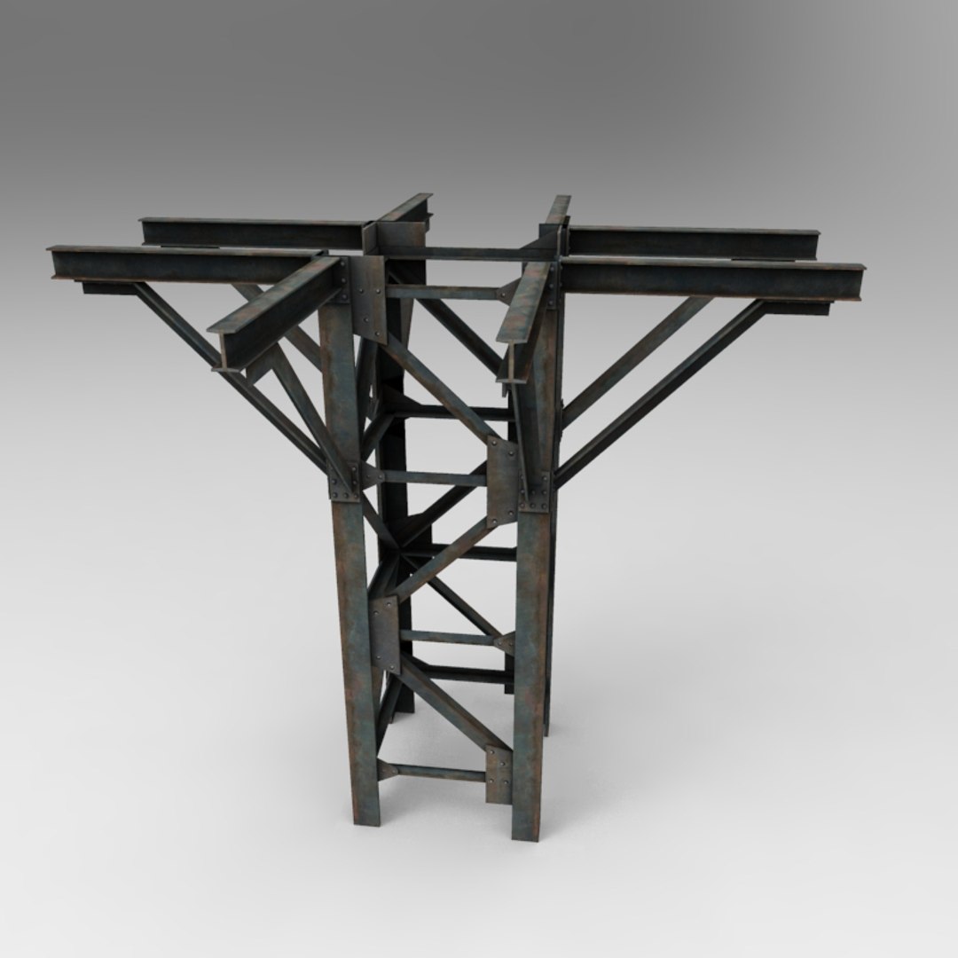 Helipad Stand 3d Model