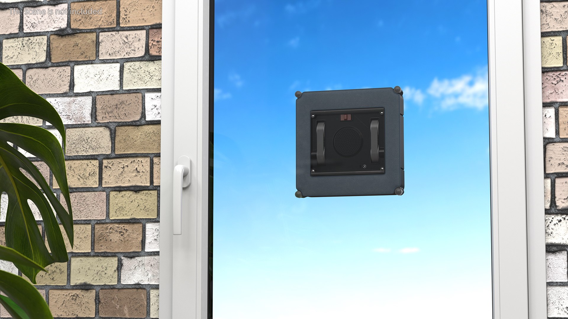 Plastic Window With Cleaning Robot 3D Model - TurboSquid 1881772