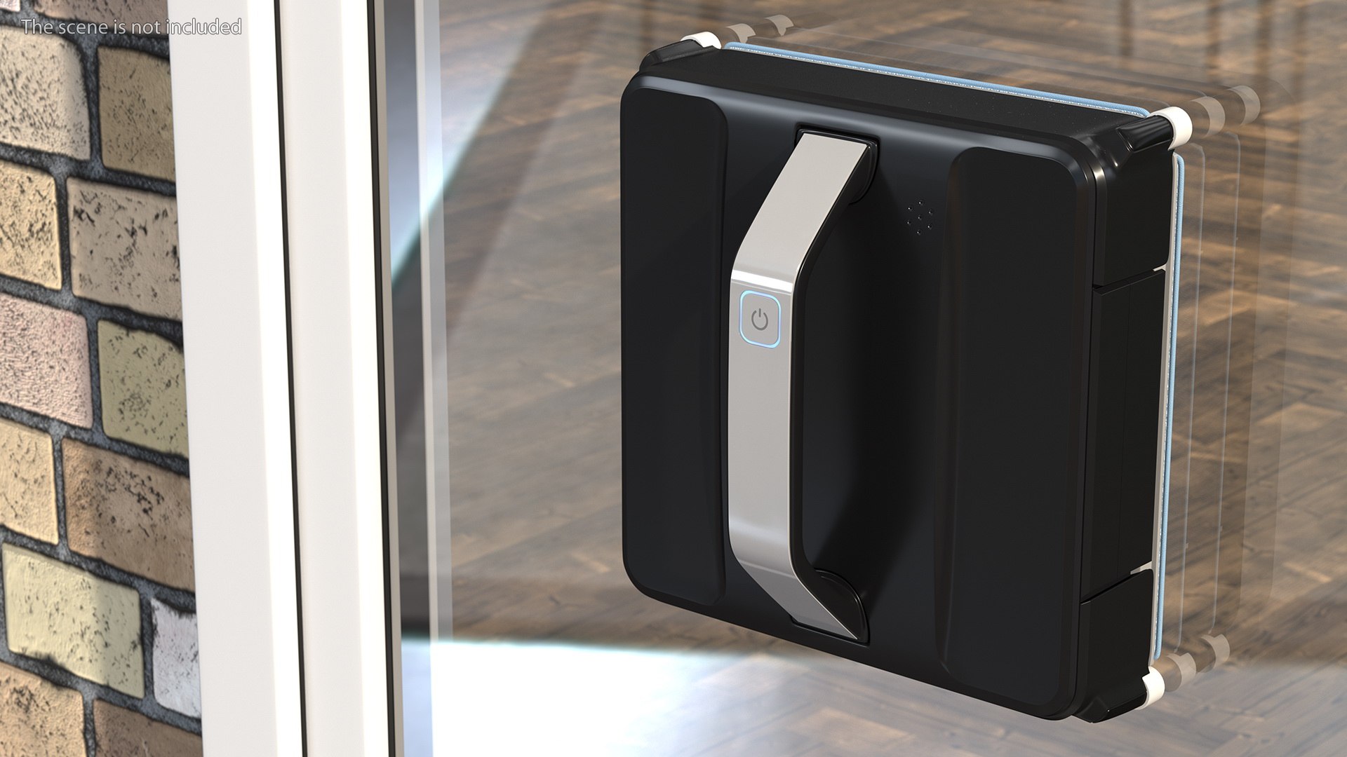 Plastic Window With Cleaning Robot 3D Model - TurboSquid 1881772