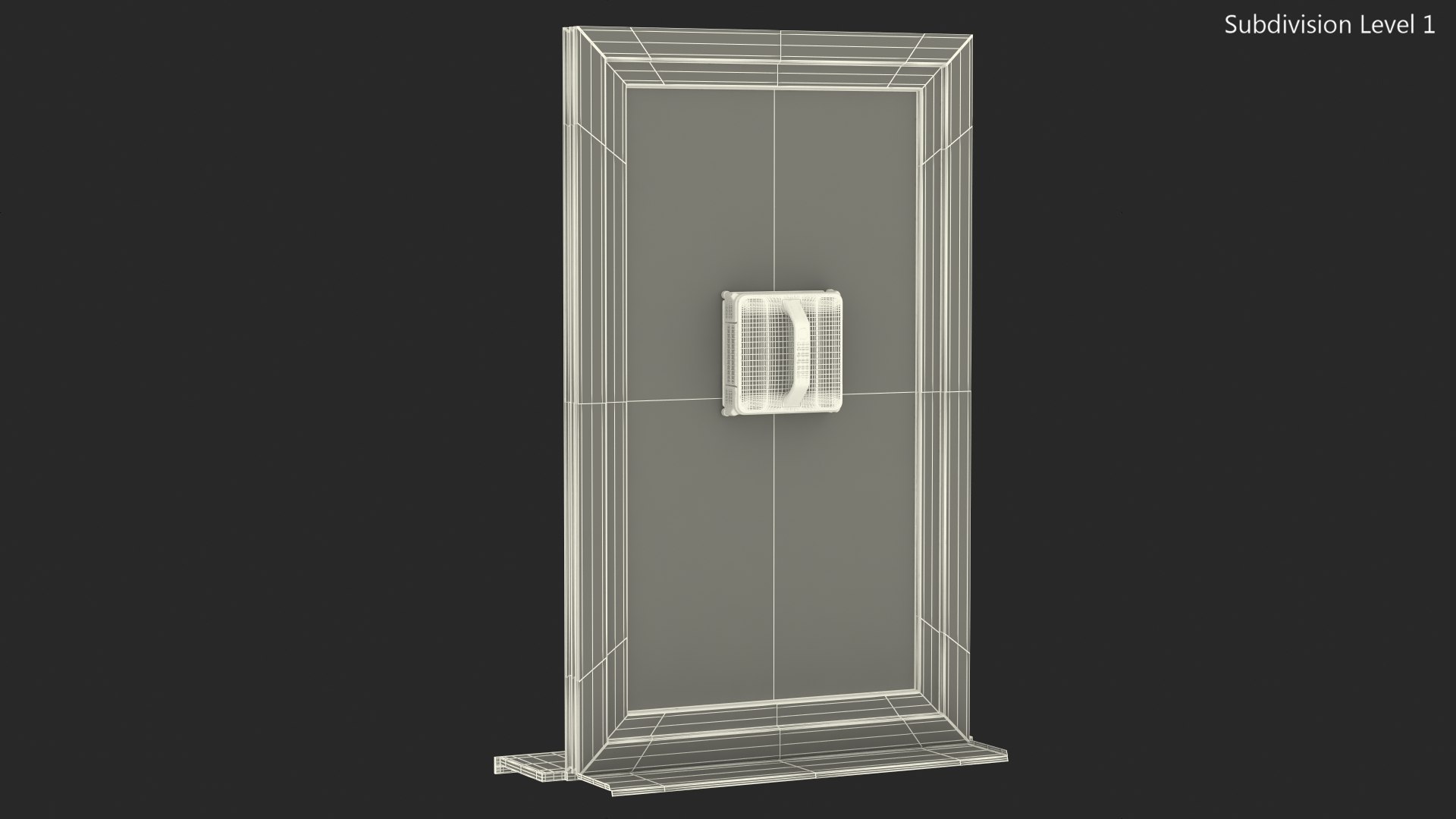 Plastic Window With Cleaning Robot 3D Model - TurboSquid 1881772