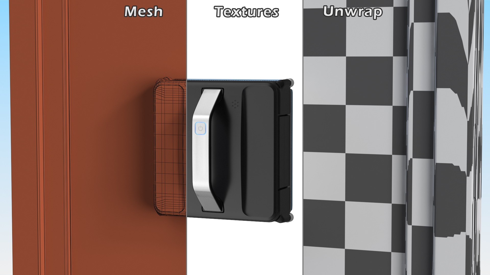 Plastic Window With Cleaning Robot 3D Model - TurboSquid 1881772
