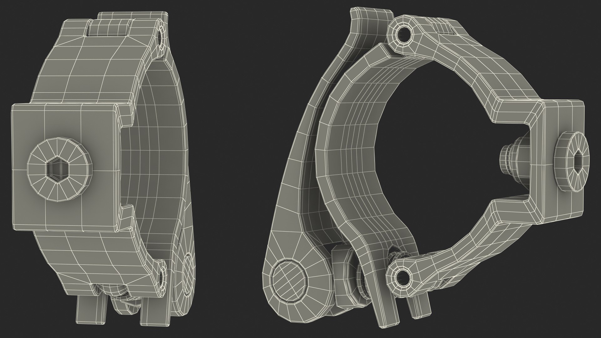 Light Duty Swivel Quick Release Clamp 3D model - TurboSquid 1785462