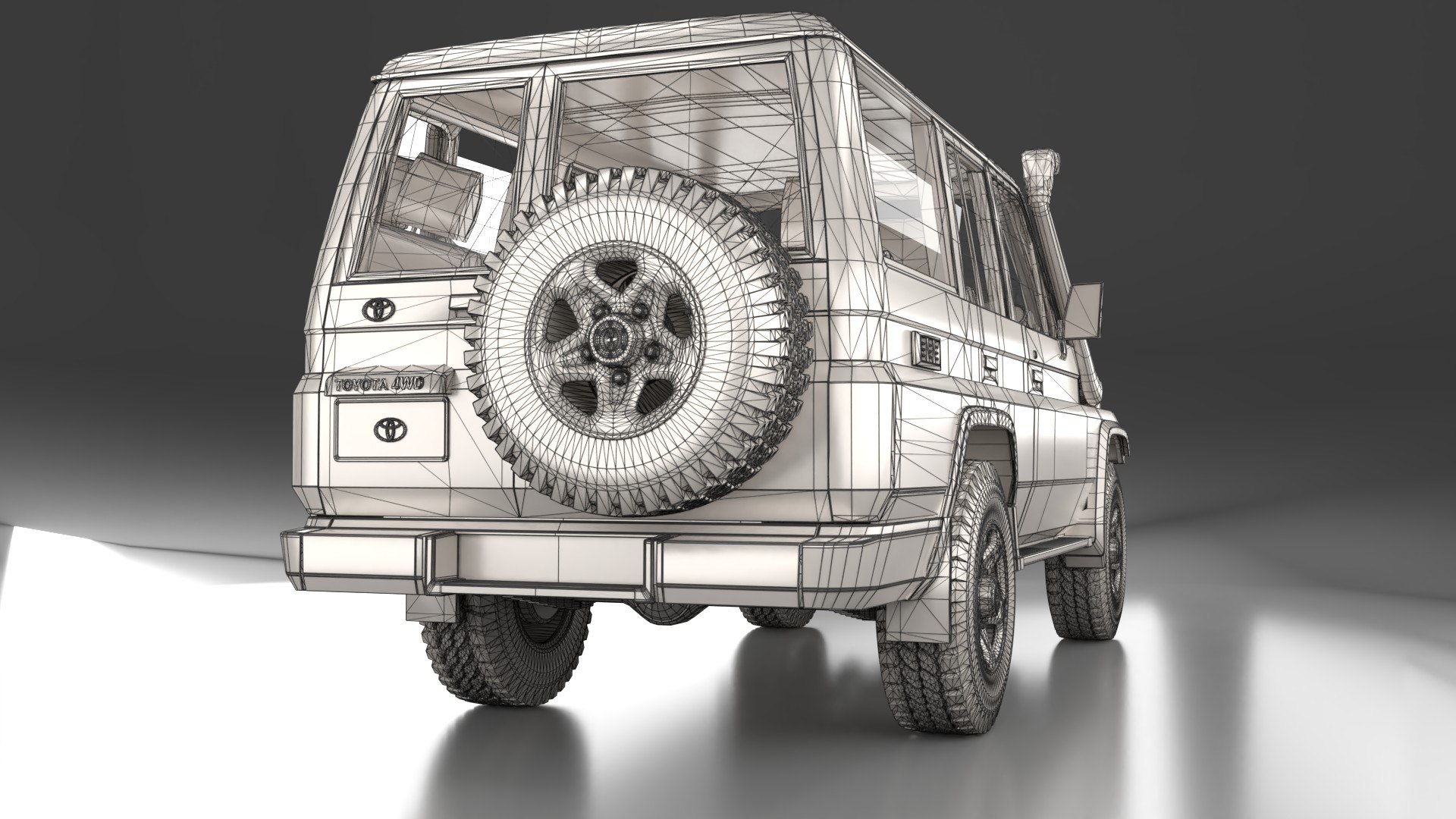 Toyota Lc76 Model - TurboSquid 1479722