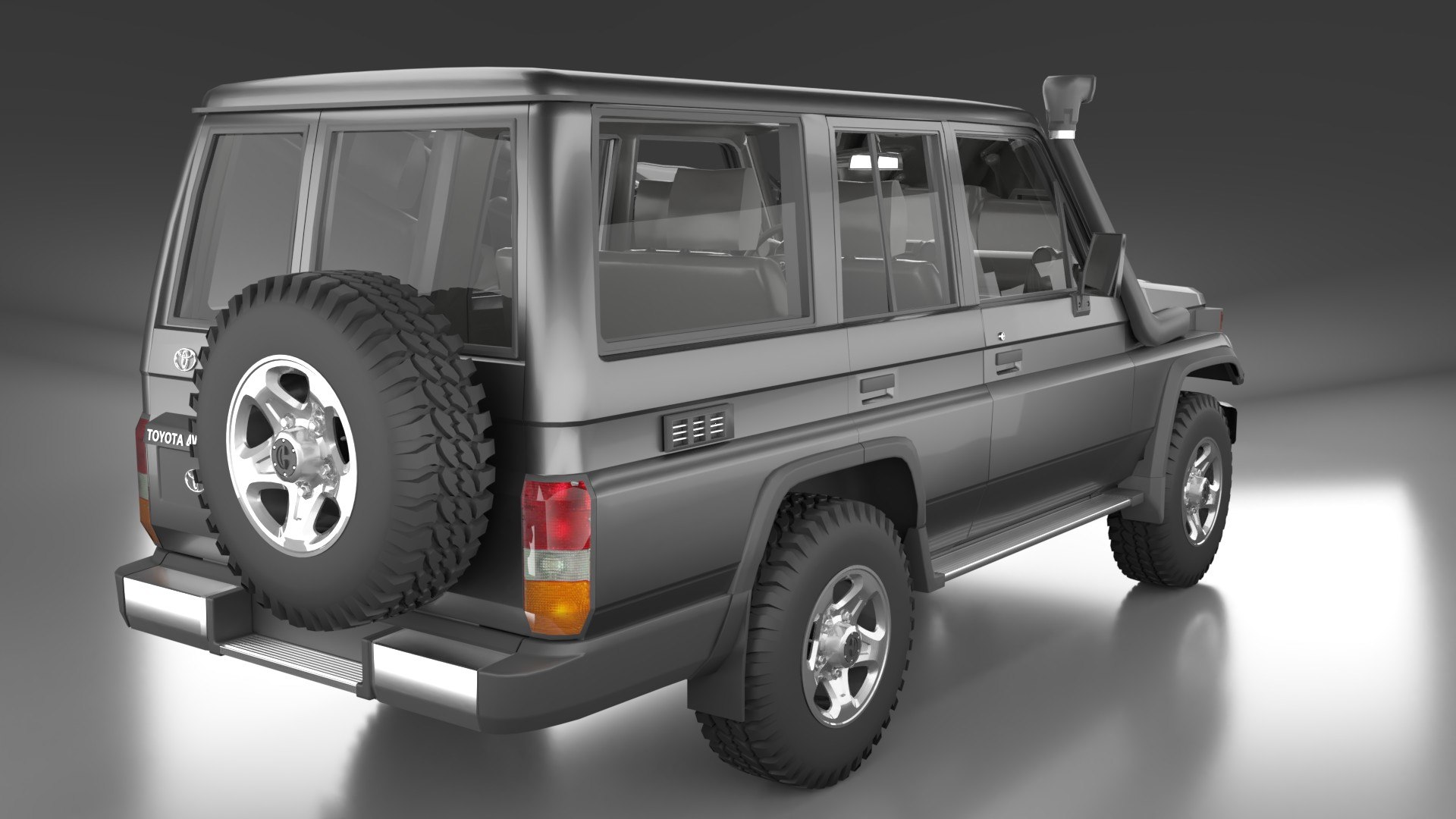 Toyota Lc76 Model - TurboSquid 1479722