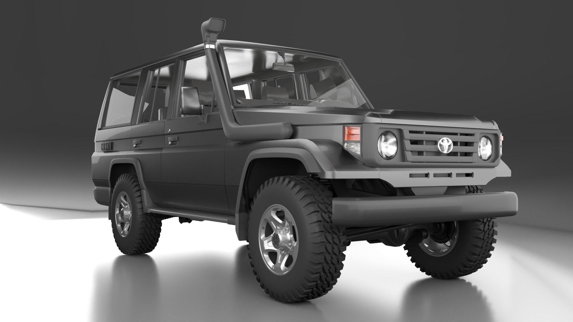 Toyota Lc76 Model - TurboSquid 1479722