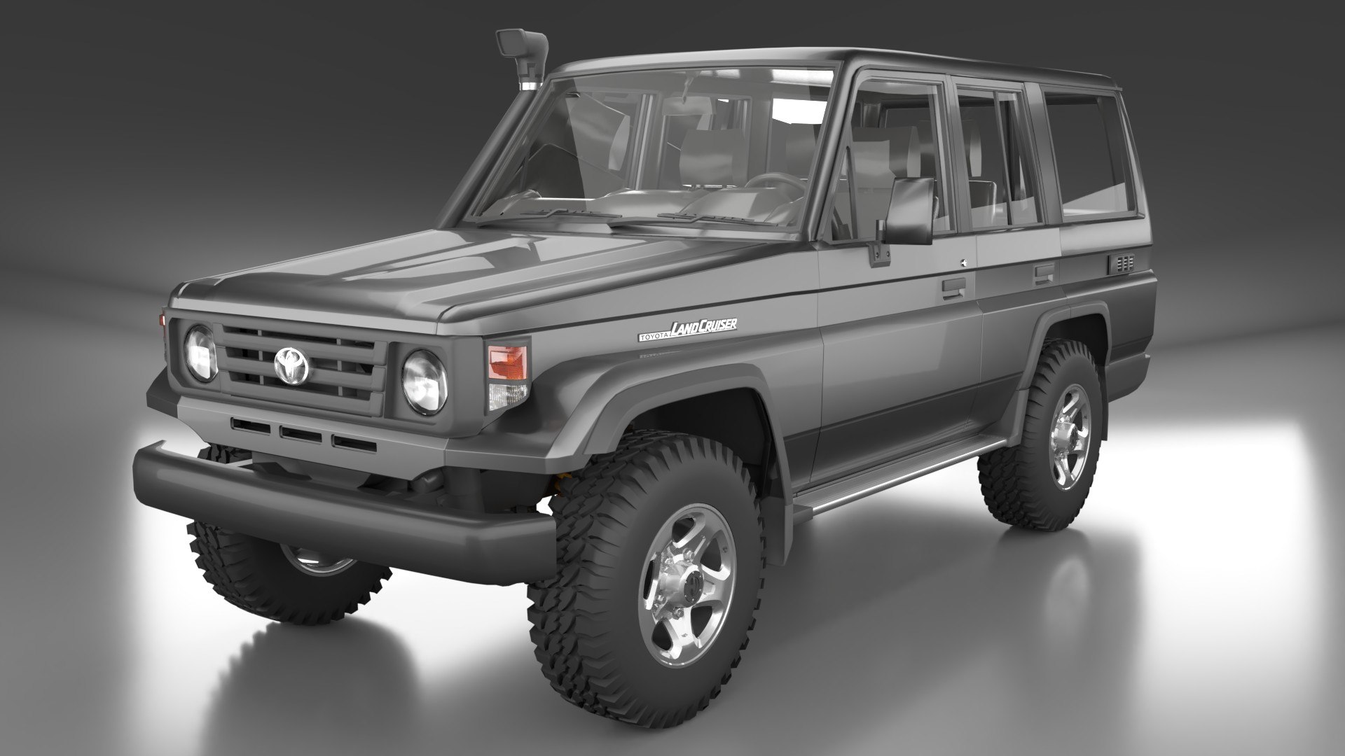 Toyota Lc76 Model - TurboSquid 1479722