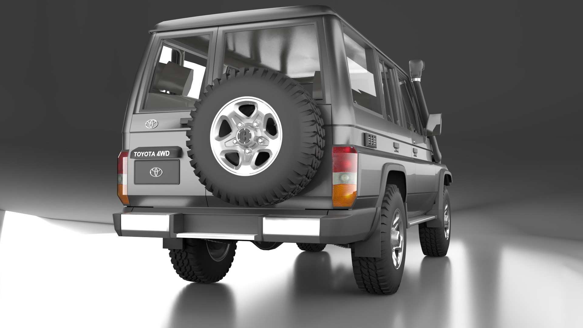Toyota Lc76 Model - TurboSquid 1479722