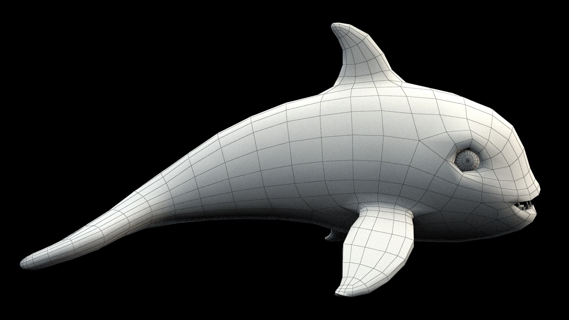 3D Cartoon Orca - TurboSquid 2259649