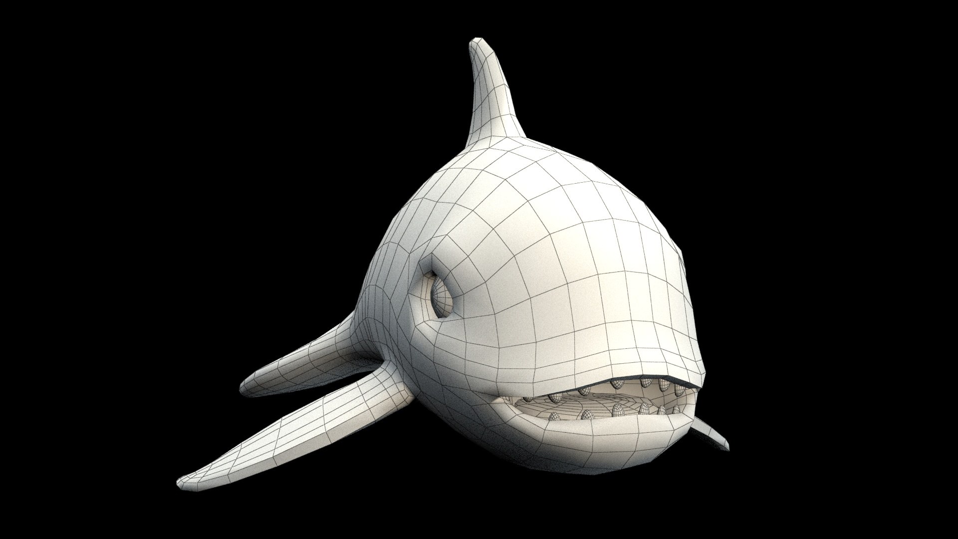 3D Cartoon Orca - TurboSquid 2259649