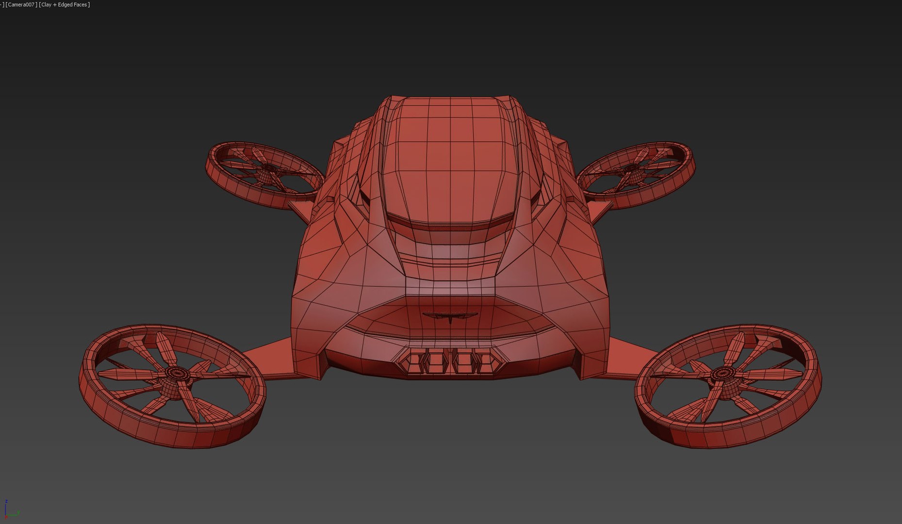 3D Car Copter - TurboSquid 1211702