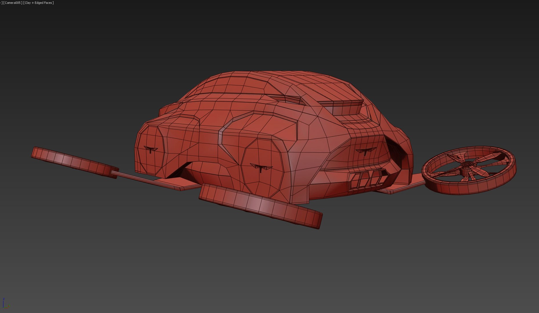 3D Car Copter - TurboSquid 1211702