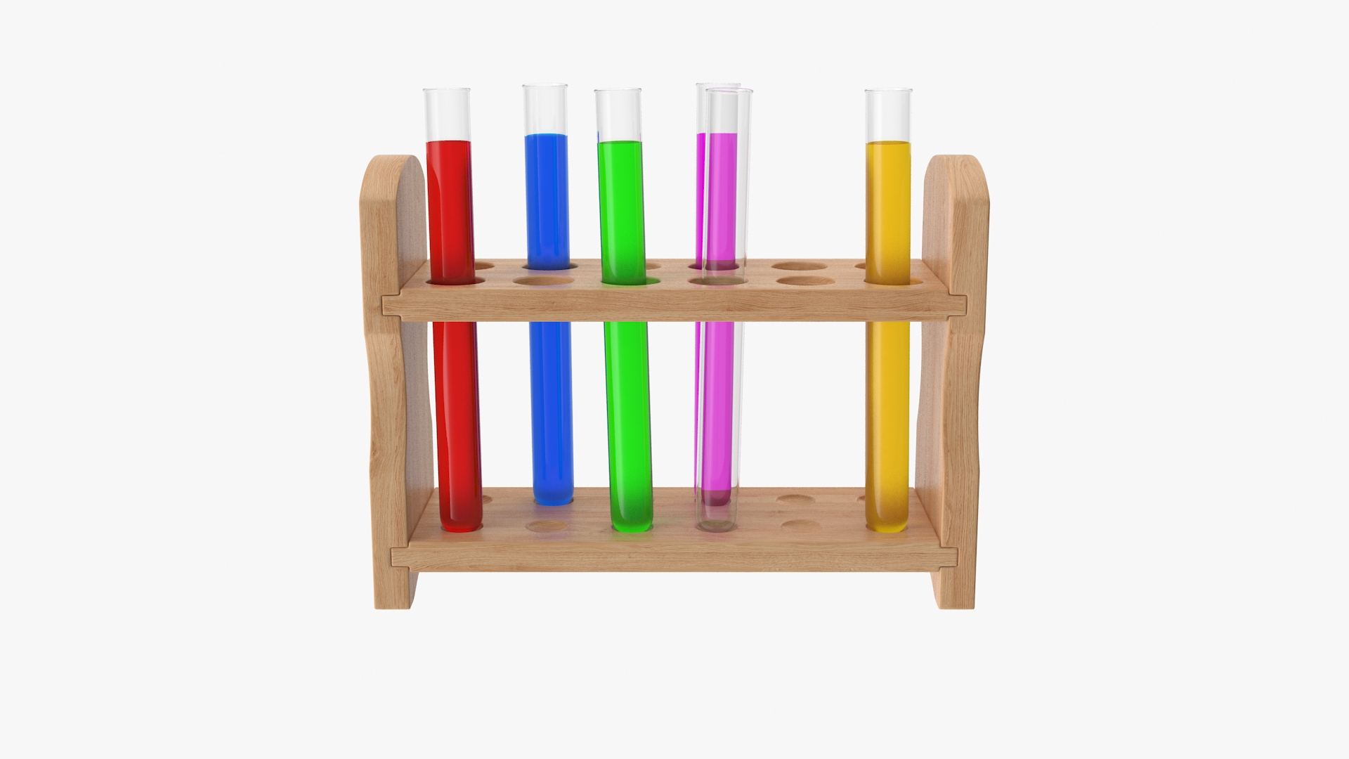 3D Test Tube Rack Model - TurboSquid 1542478
