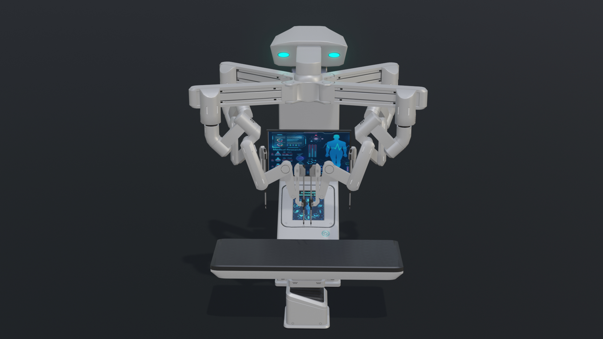 3D Model Surgical Robotic System - TurboSquid 1999213