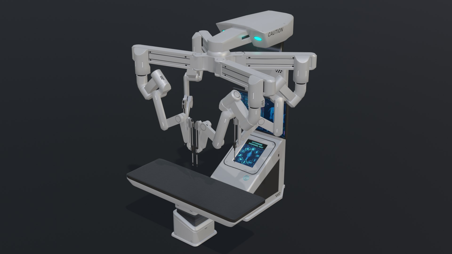 3D Model Surgical Robotic System - TurboSquid 1999213