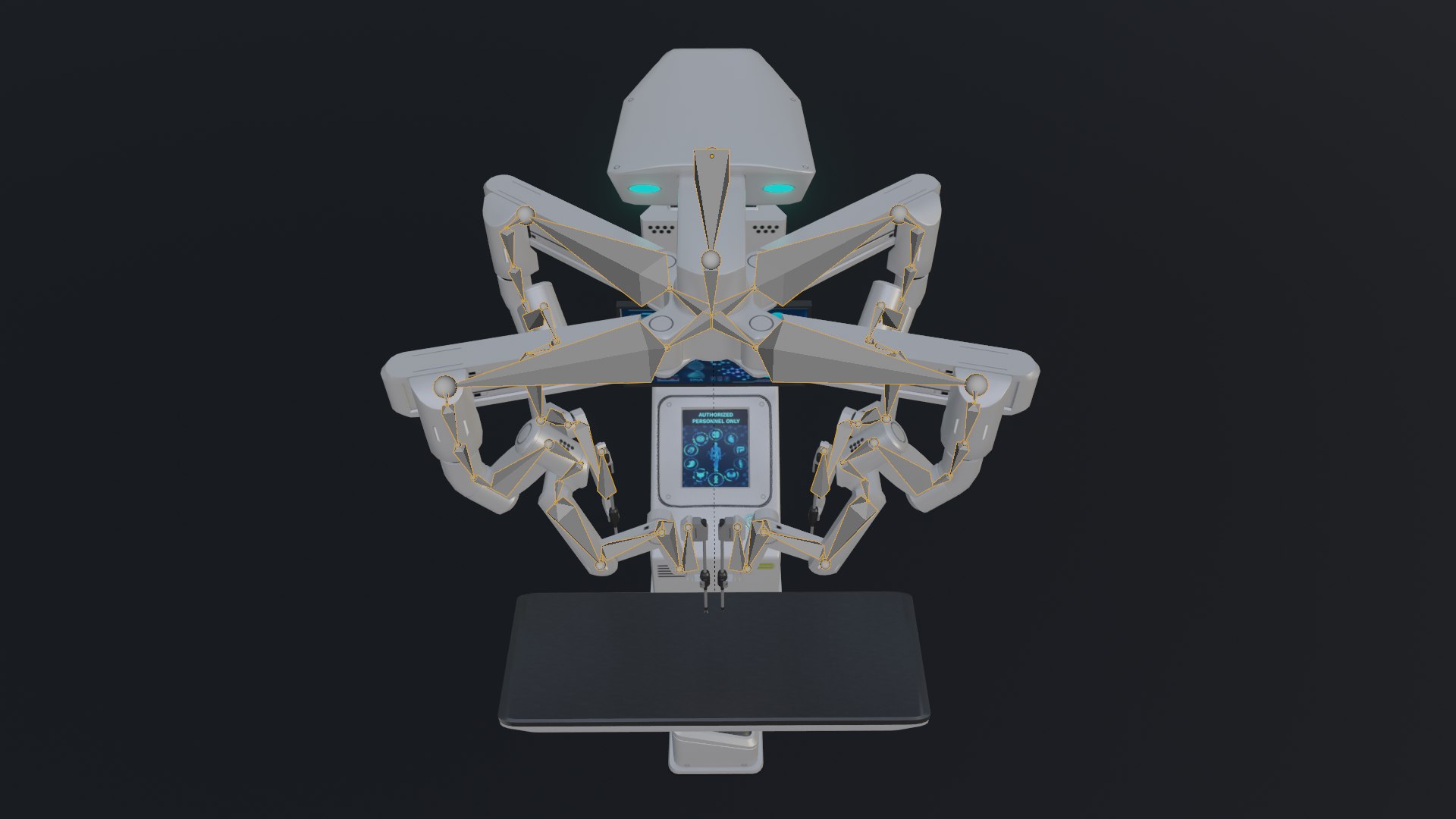 3D Model Surgical Robotic System - TurboSquid 1999213