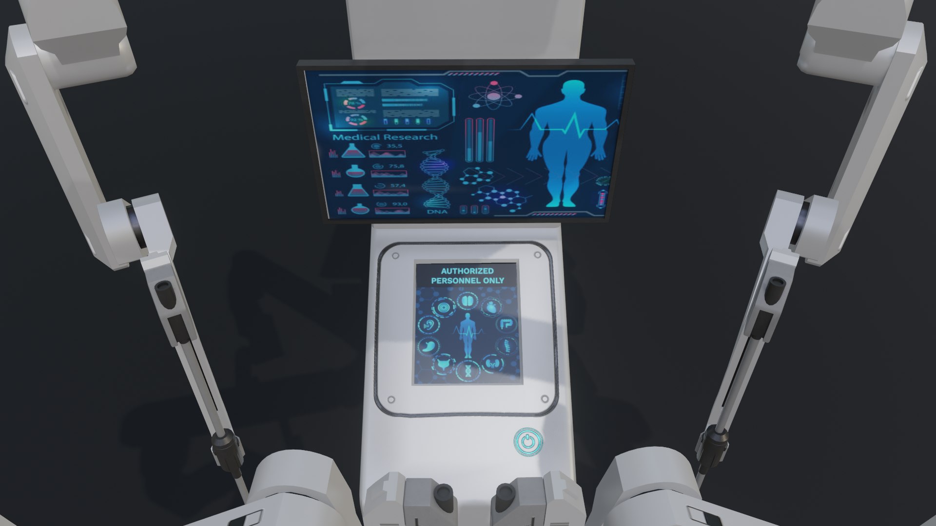 3D Model Surgical Robotic System - TurboSquid 1999213