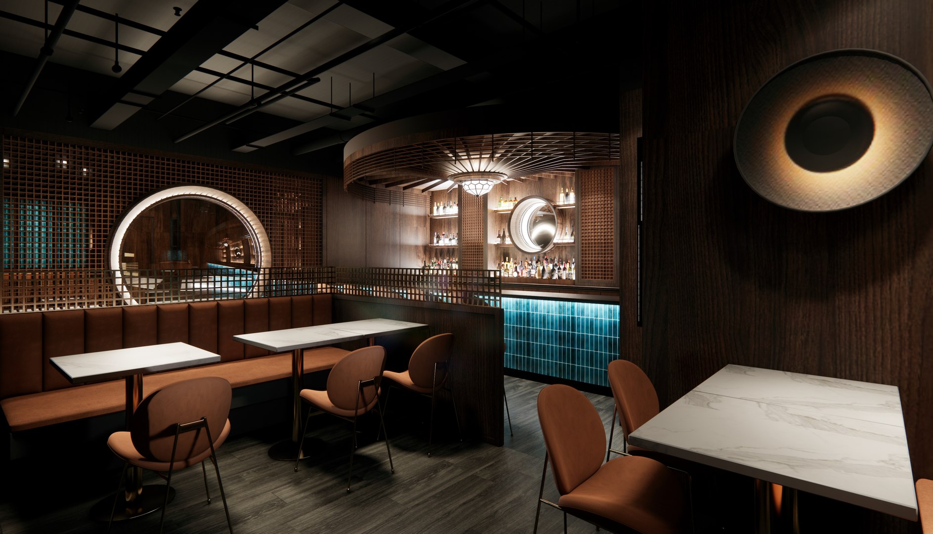 Bar Design Model - TurboSquid 1899716