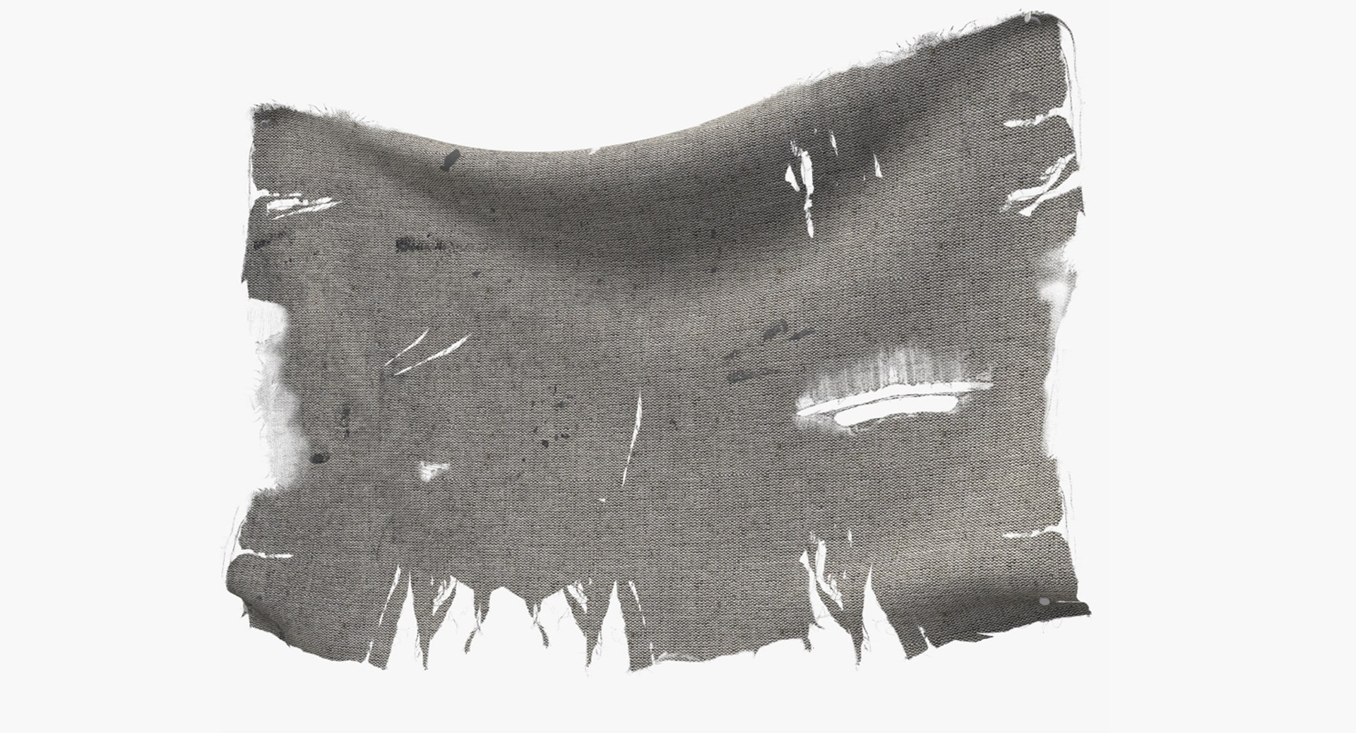 Torn Ripped Banner Flag Model - TurboSquid 1422454