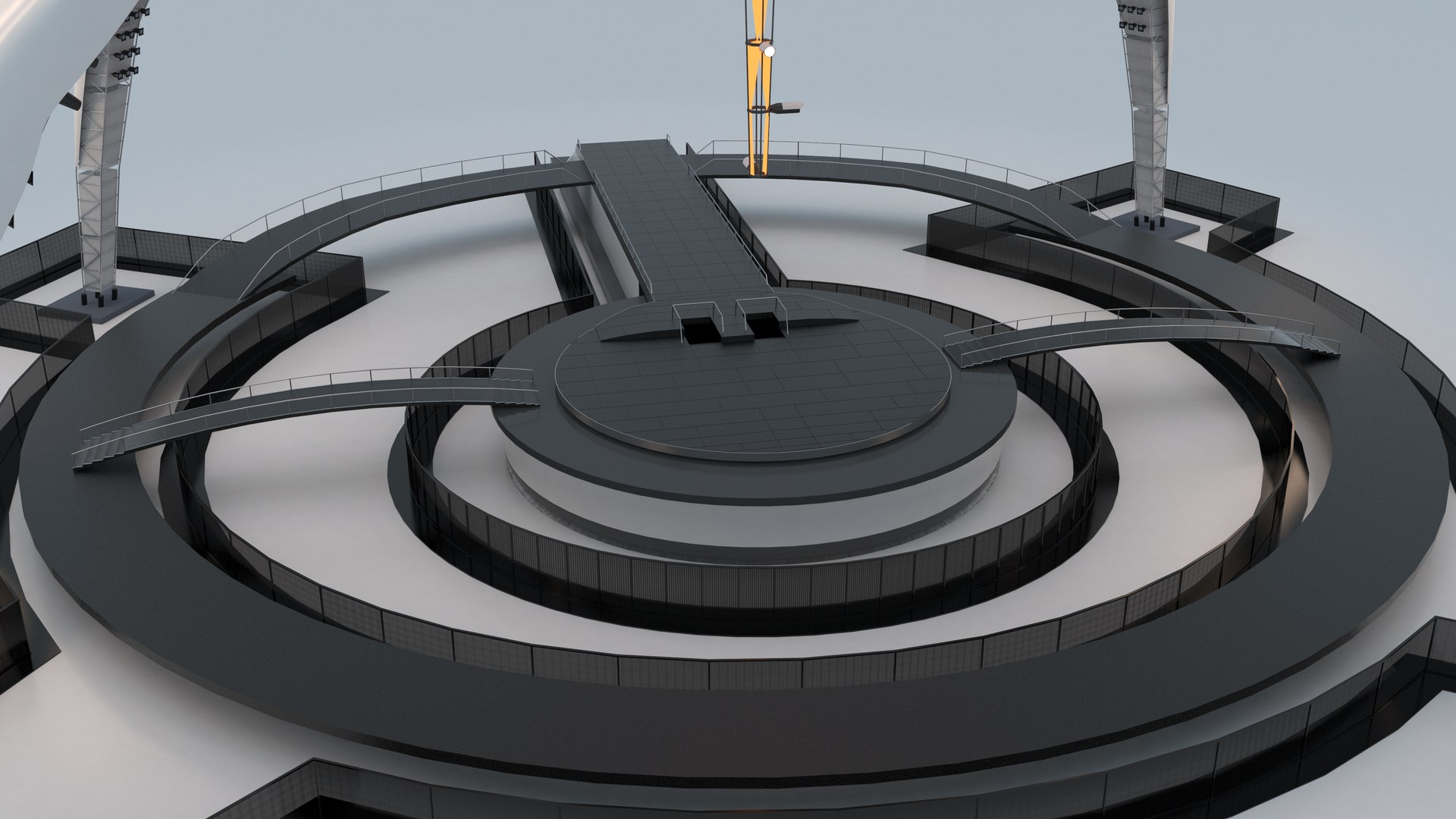 3D 3D U2 Concert Stage - TurboSquid 1863794