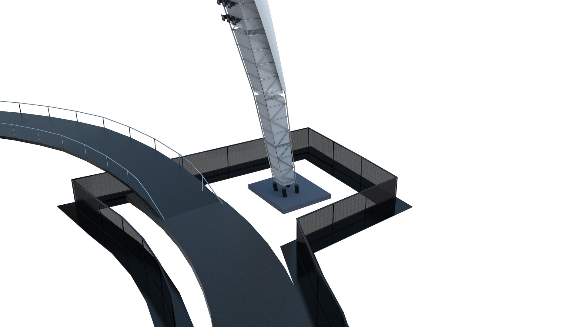 3D 3D U2 Concert Stage - TurboSquid 1863794