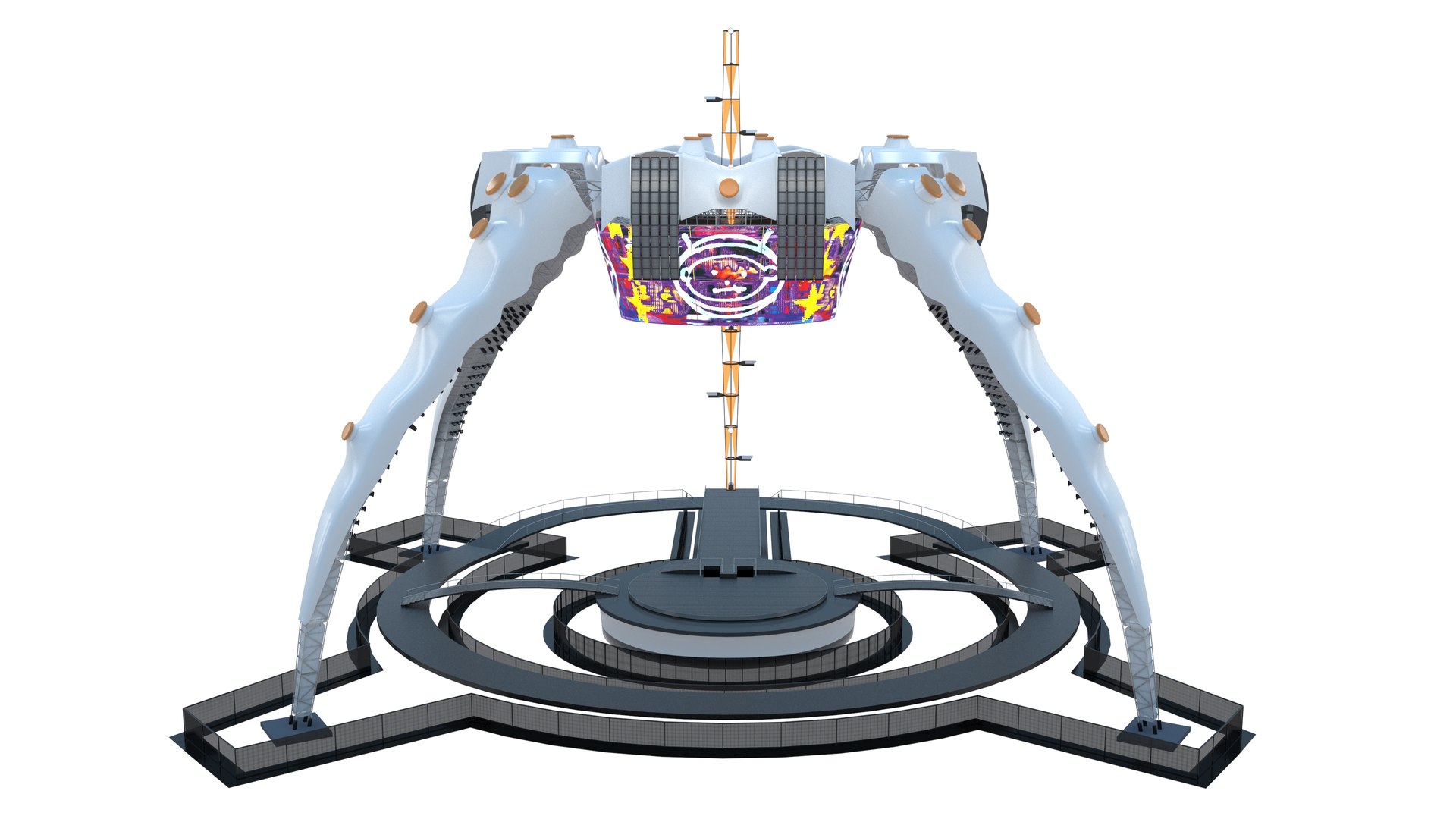 3D 3D U2 Concert Stage - TurboSquid 1863794