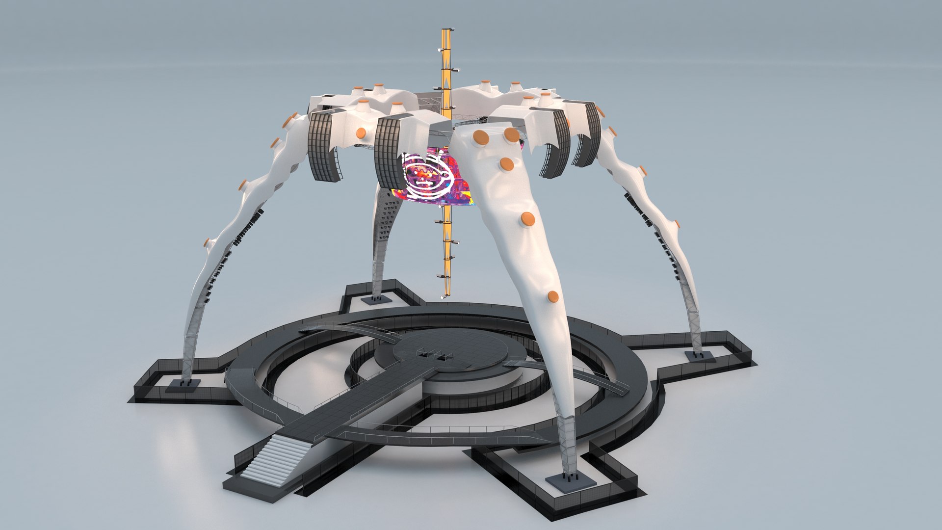 3D 3D U2 Concert Stage - TurboSquid 1863794