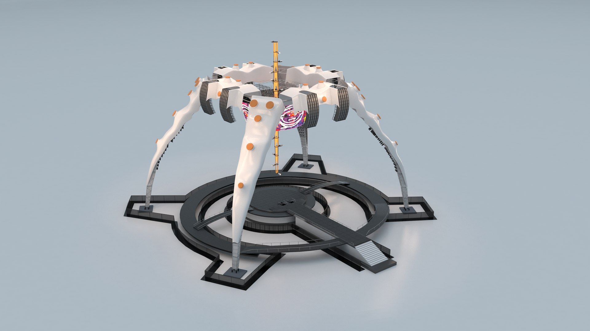 3D 3D U2 Concert Stage - TurboSquid 1863794