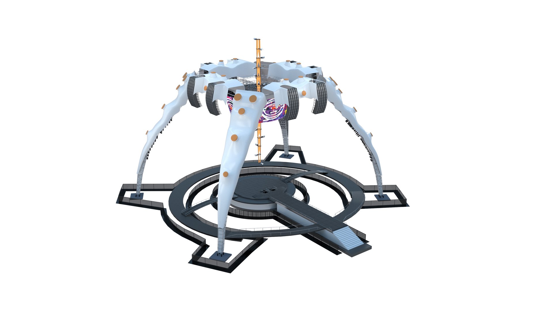 3D 3D U2 Concert Stage - TurboSquid 1863794