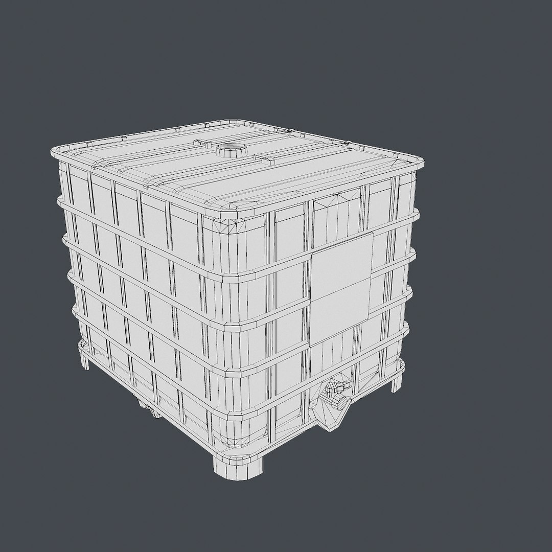Ibc Container 3d Max