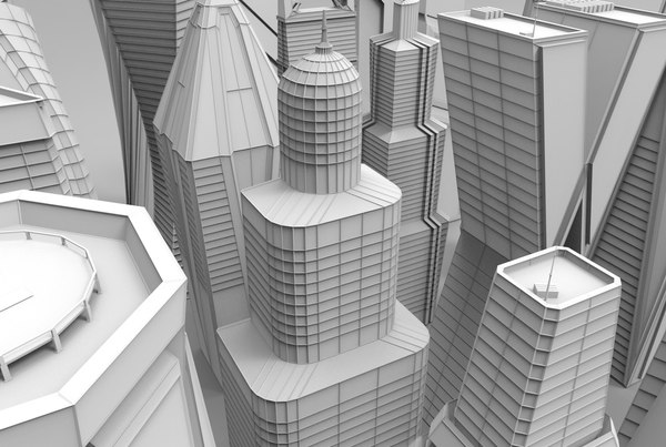 3D Building Kit - TurboSquid 1812257