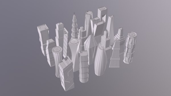 3D Building Kit - TurboSquid 1812257