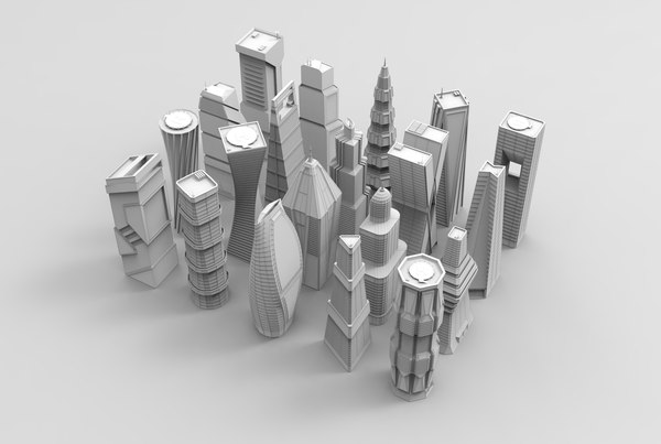 3D Building Kit - TurboSquid 1812257