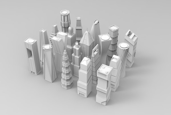 3D Building Kit - TurboSquid 1812257