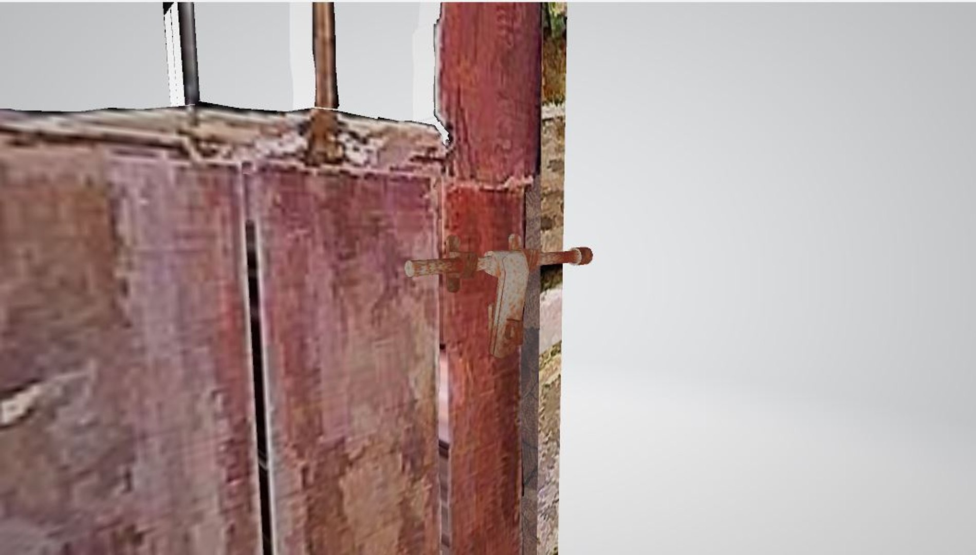 3D Broken Door - TurboSquid 1400032