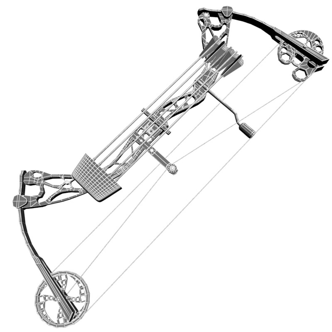 compound bow 3d 3ds