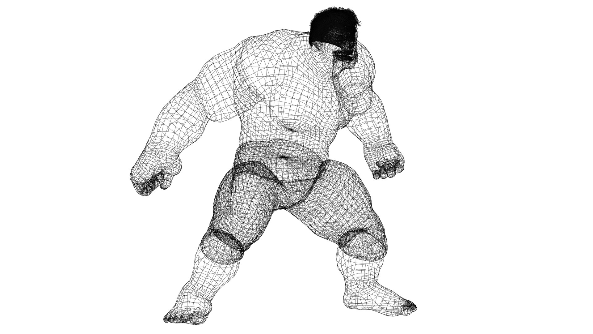 Red Hulk 3D Model - TurboSquid 2285375