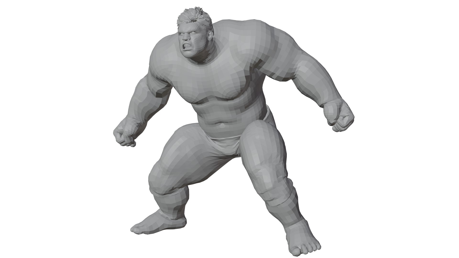 Red Hulk 3D Model - TurboSquid 2285375