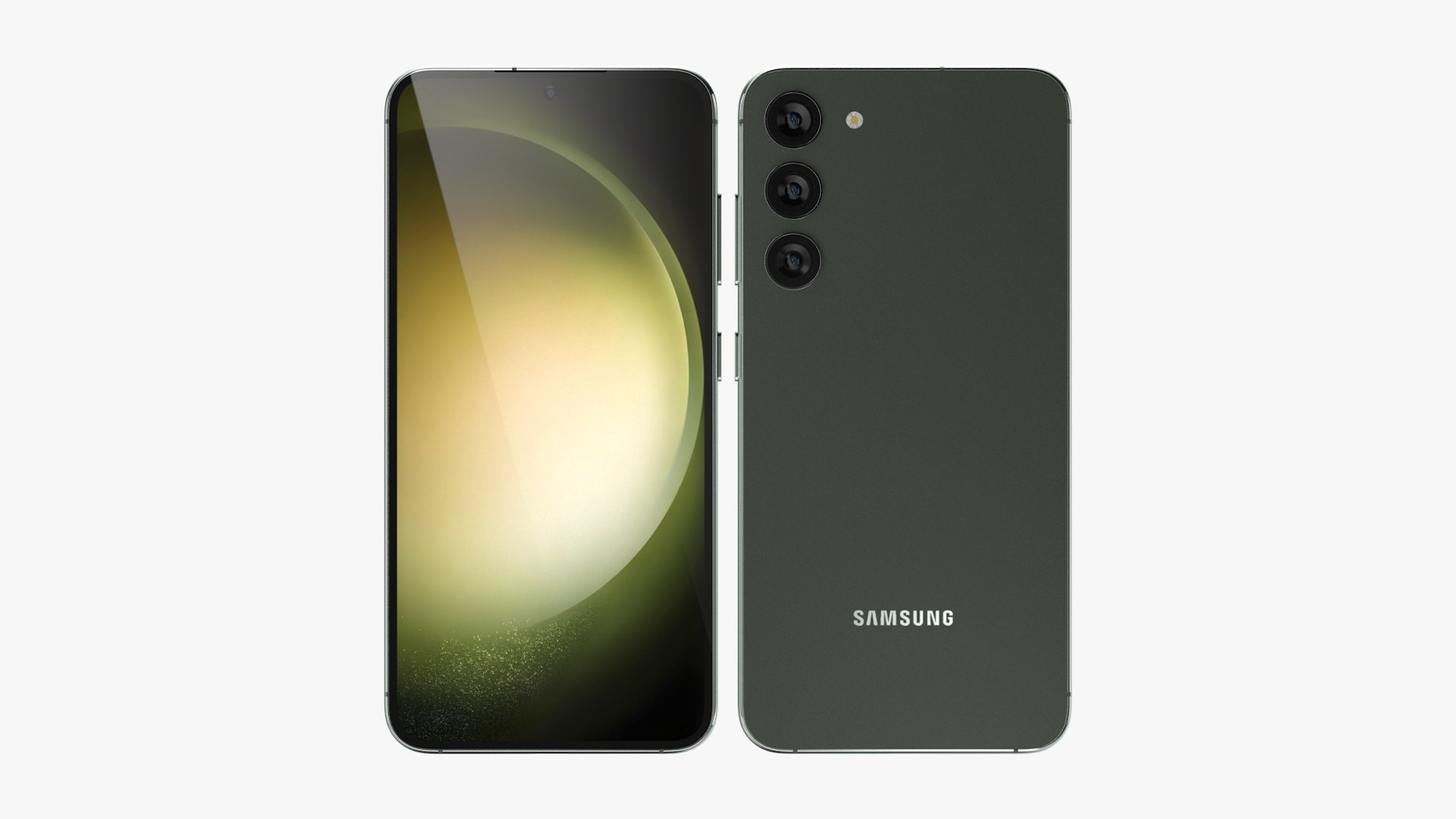 Samsung Galaxy S23 Botanic Green Modelo 3D - TurboSquid 2014839